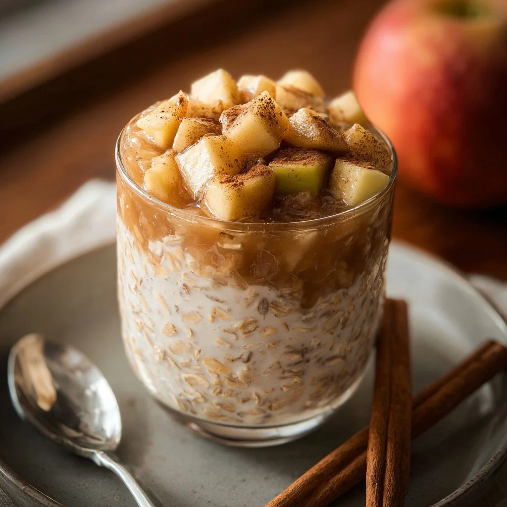 Apple Cinnamon Overnight Oats