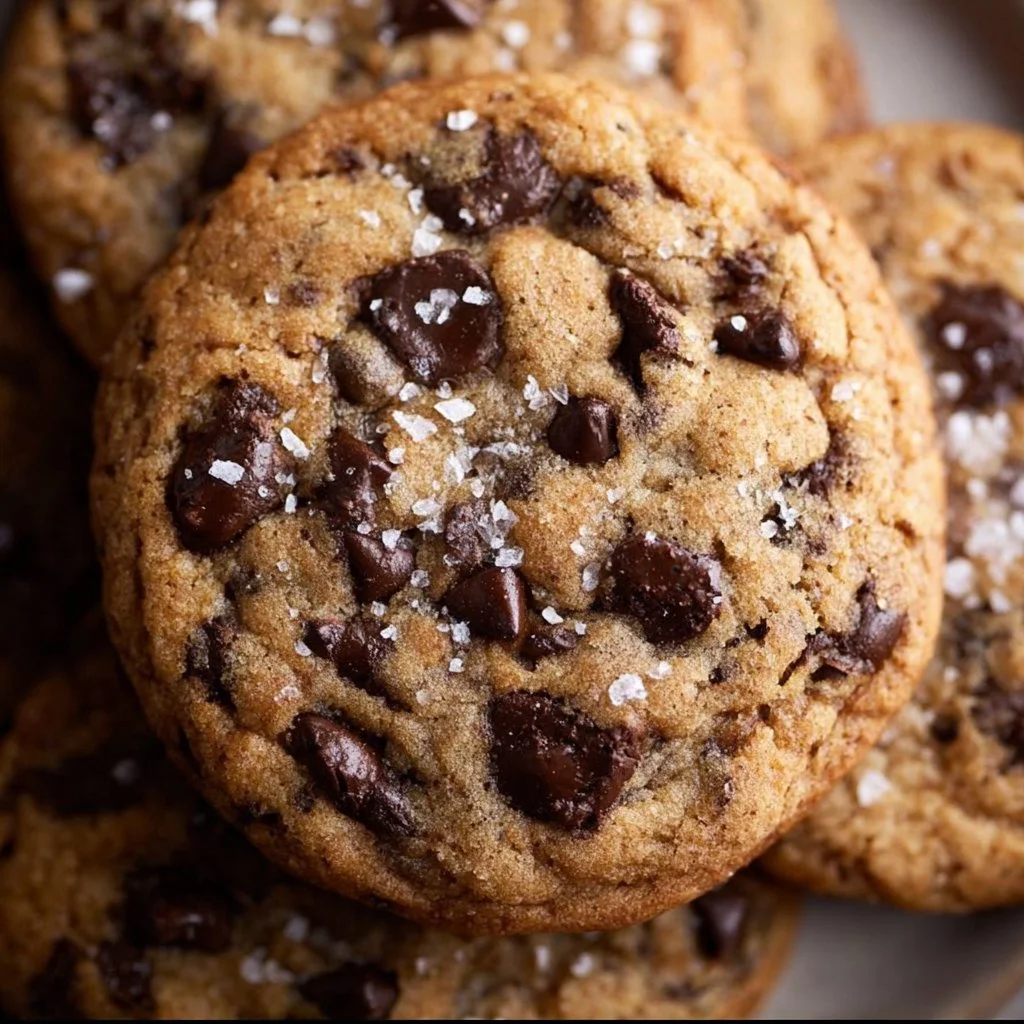 Sea Salt Chocolate Chip Cookies